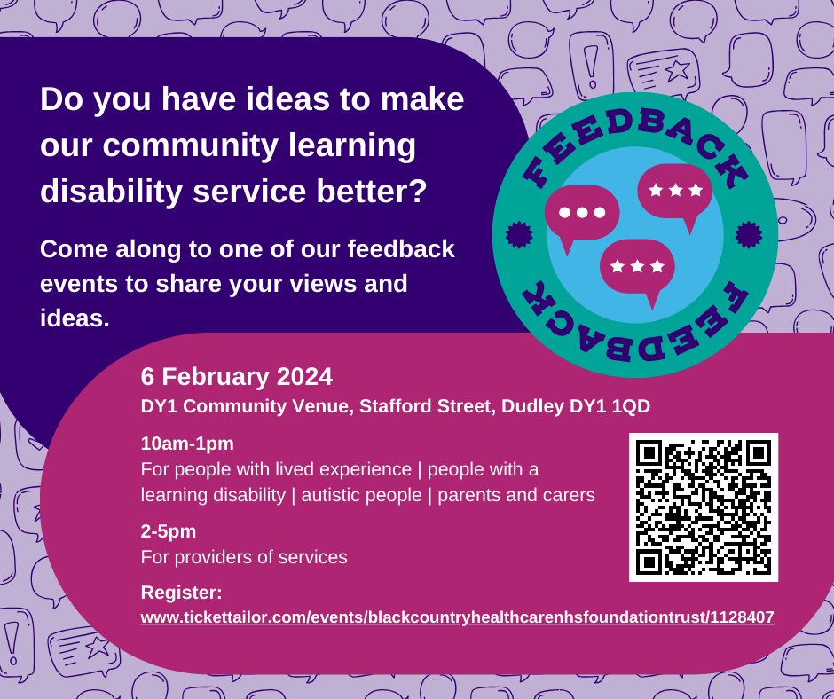 Learning Disabilities Community Services feedback sessions - Umbrella ...