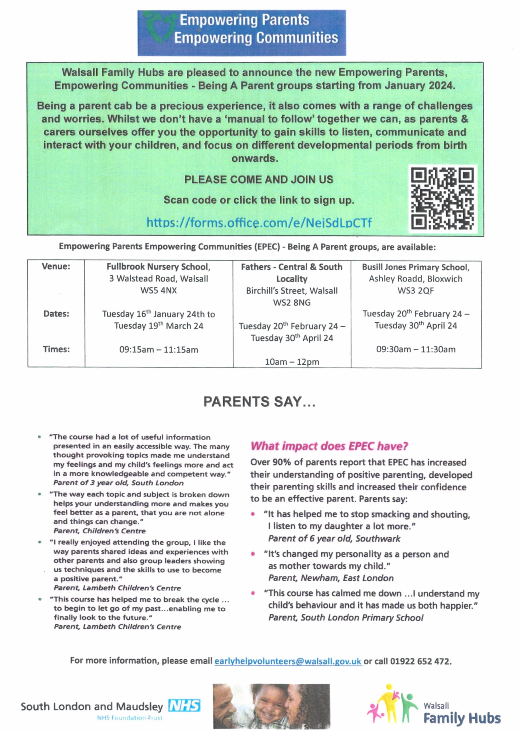 Empowering Parents, Empowering Communities - Umbrella Medical Group