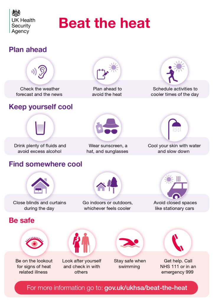 Yellow Heat Health Alert - Umbrella Medical Group